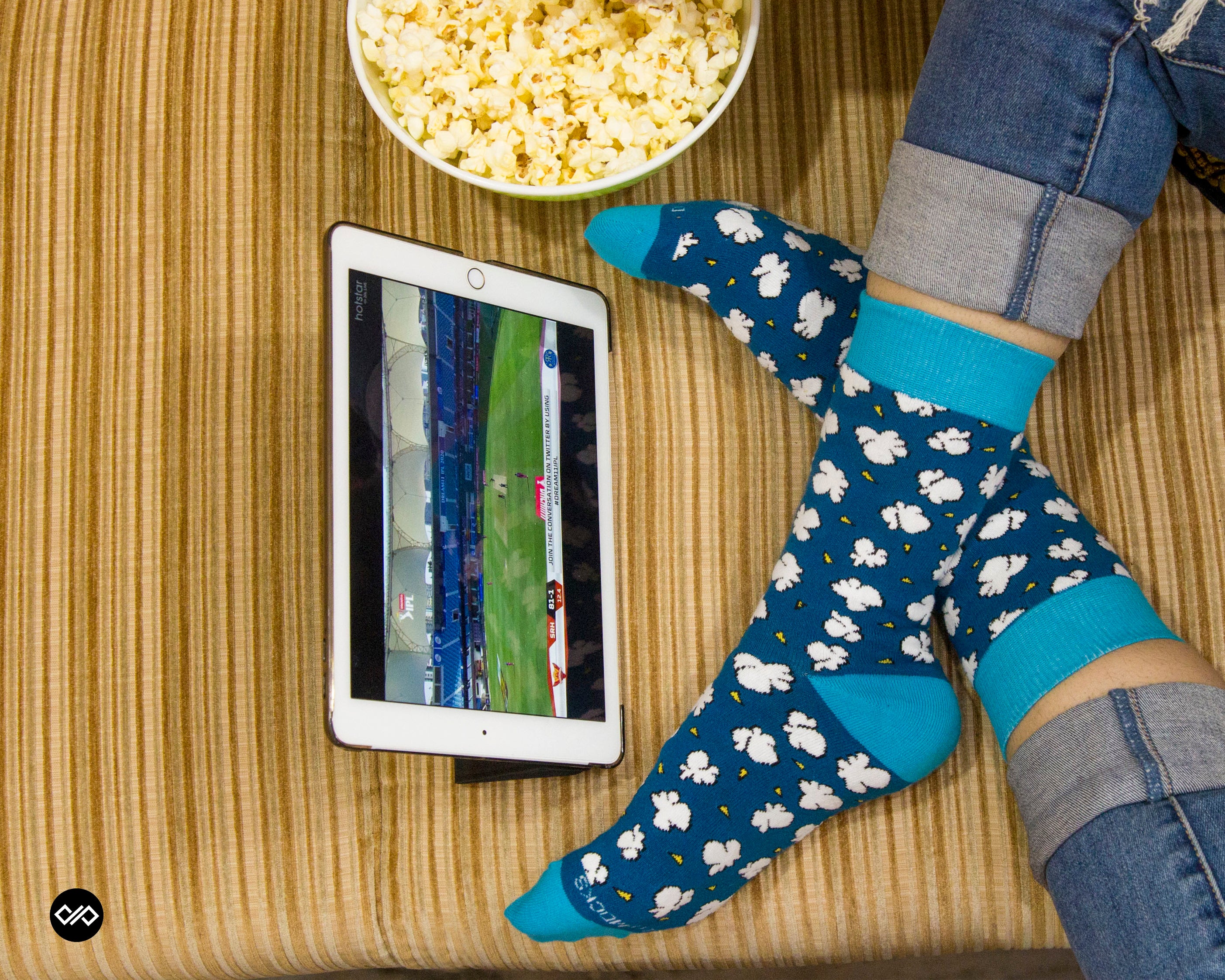 Popcorn Unisex Crew Length Socks – Dynamocks | Buy Premium Socks Online ...